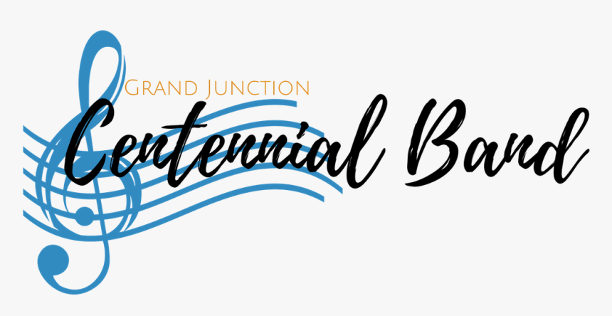 Grand Junction Centennial Band - Calligraphy, HD Png Download ...