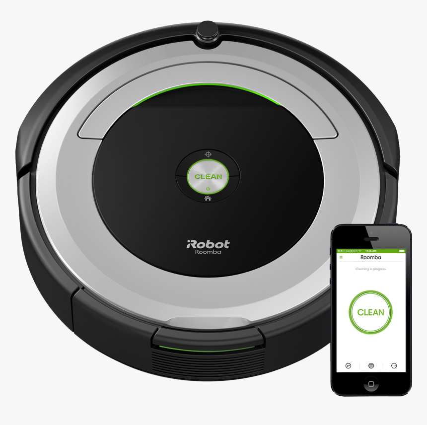 Irobot Roomba 690 Wi Fi Connected Vacuuming Robot, HD Png Download ...