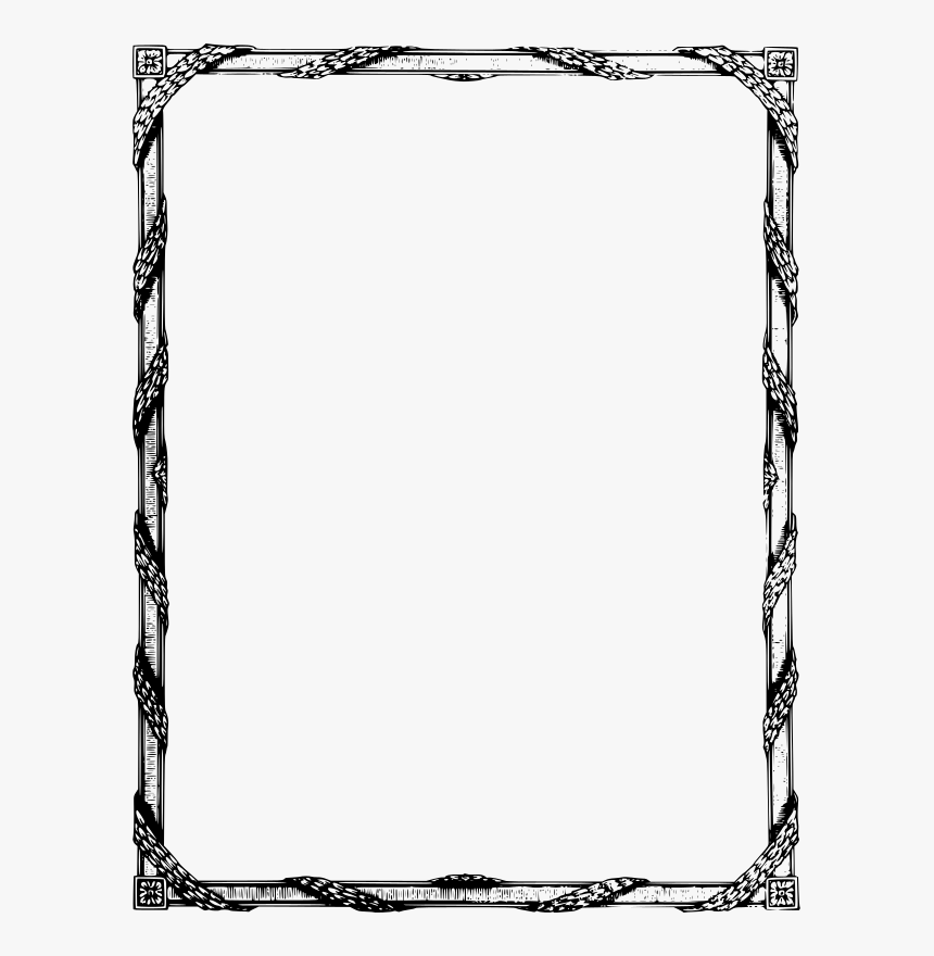 Curly Leaf Frame - Indian Border Clip Art, HD Png Download ...