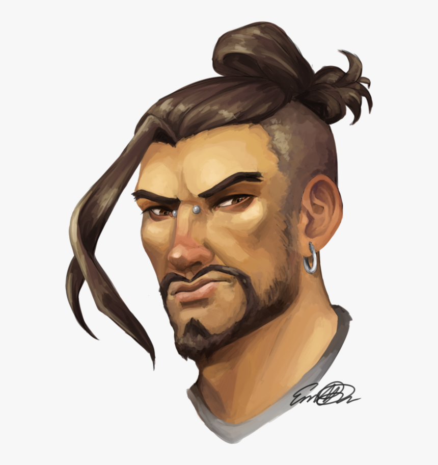 Transparent Hanzo Face Png - Hanzo Piercing, Png Download , Transparent ...
