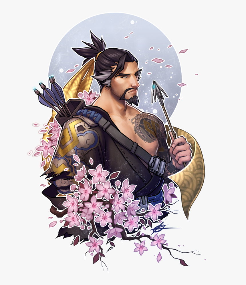 Transparent Hanzo Face Png - Hanzo Ow Fanart, Png Download ...