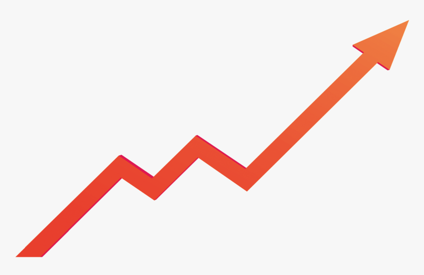 Rising Arrow Png Download - Transparent Rising Arrow Png, Png Download ...