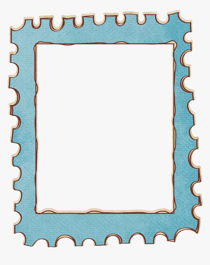 Postal Stamp Png - Cute Photo Frame Png, Transparent Png , Transparent ...