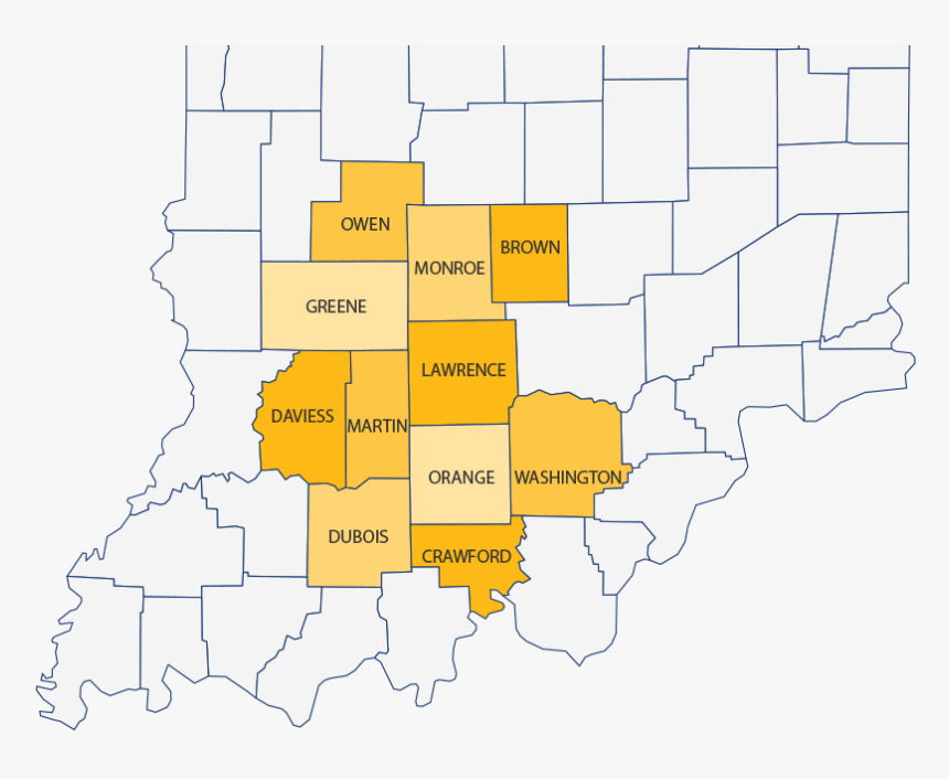 Indiana Map White Vector, HD Png Download , Transparent Png Image - PNGitem