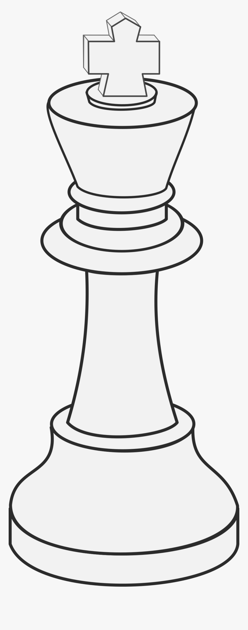 White King Clip Arts - Cartoon King Chess Piece, HD Png Download ...