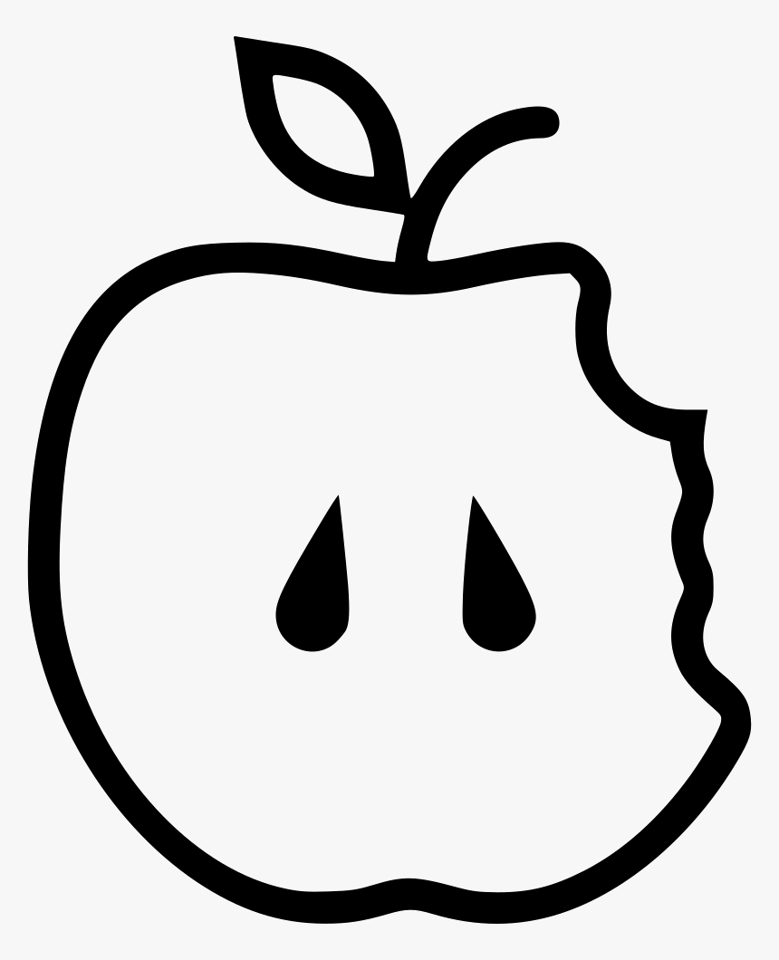 Bitten Apple Clip Art