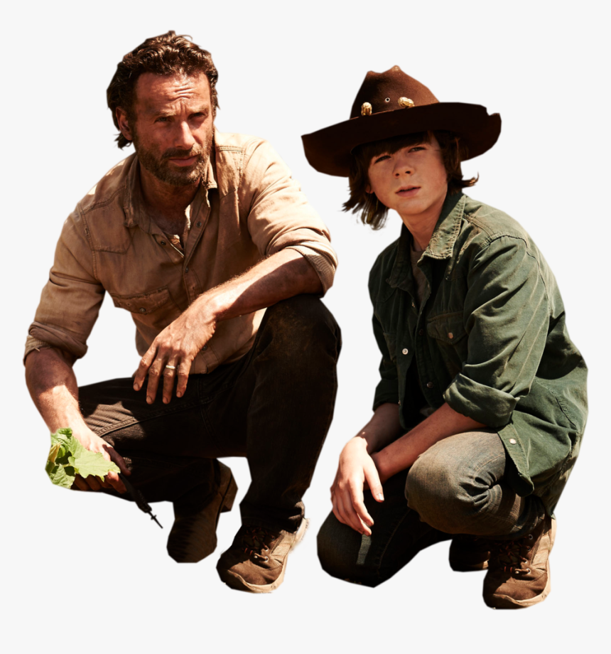 Rick Grimes Carl