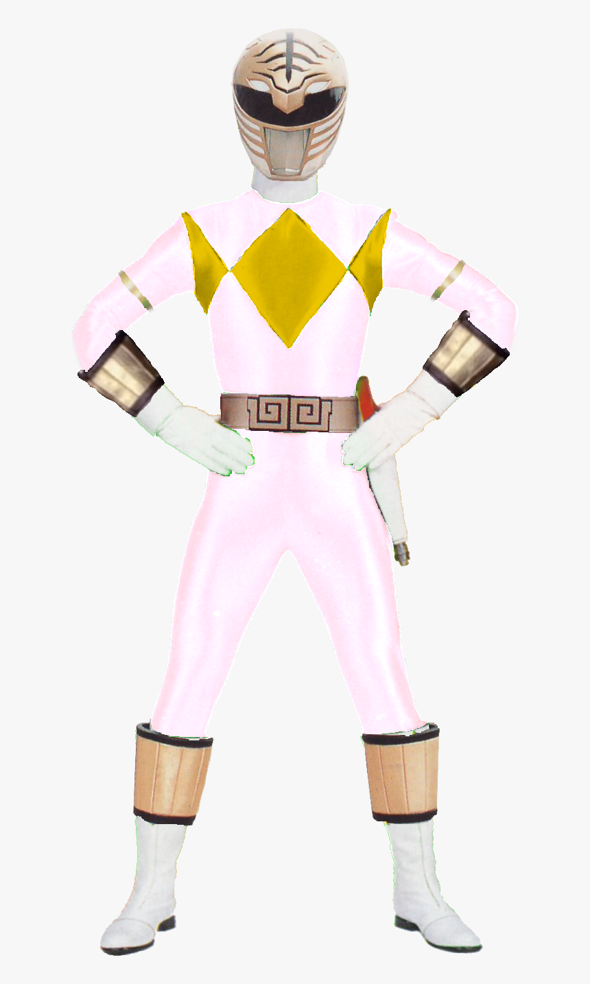 Mmpr-white No Shield - White Ranger Without Shield, HD Png Download ...