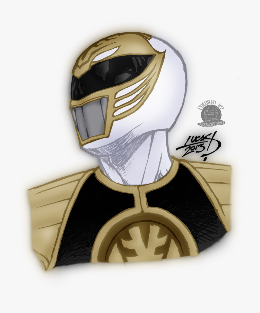 Transparent White Ranger Png - White Power Ranger Drawing, Png Download ...