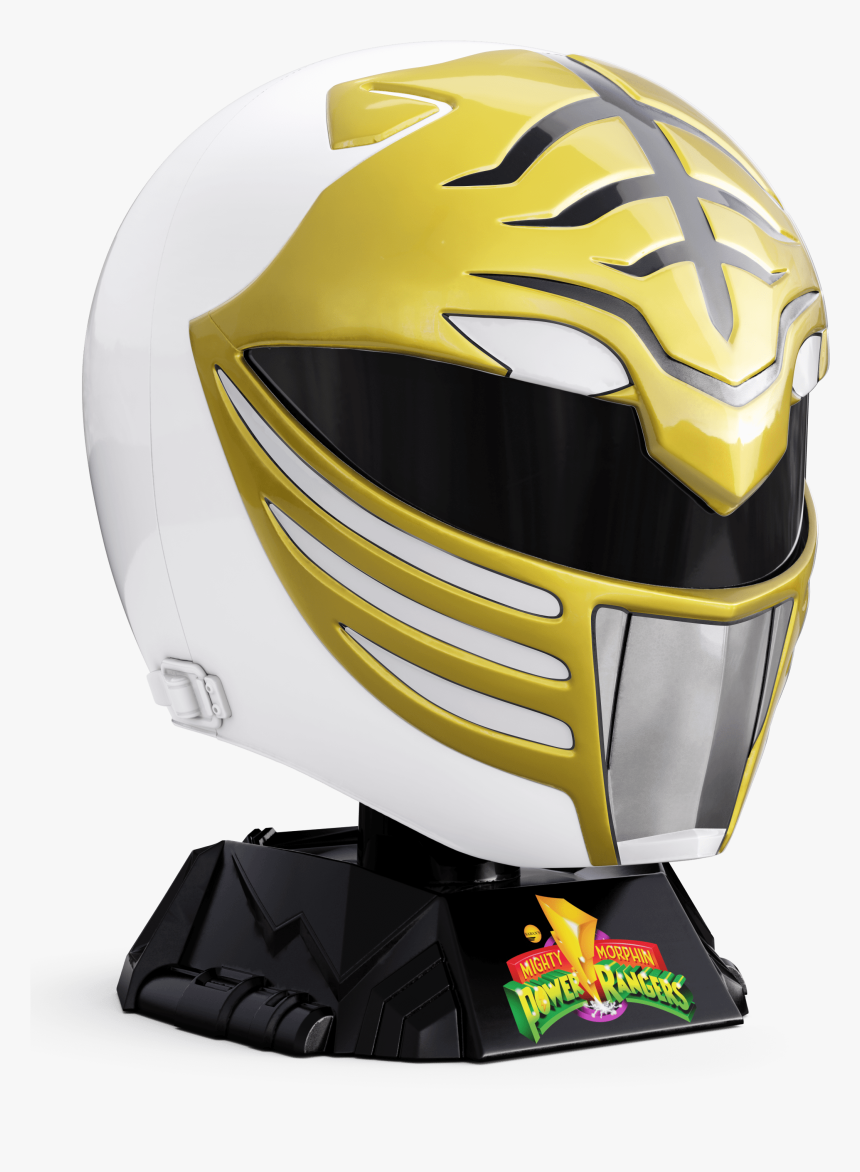 White Ranger Helmet Hasbro, HD Png Download , Transparent Png Image ...