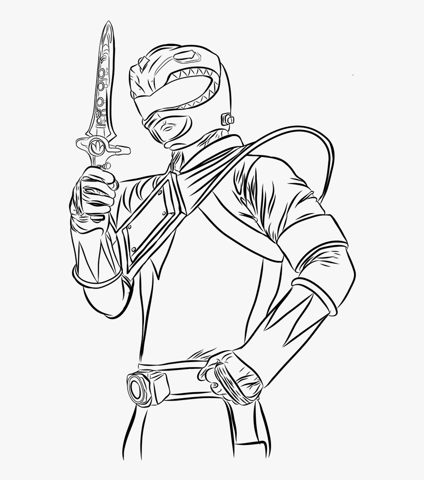 Https - //www - Etsy - Ranger 11 X 17 Print - Line - Green Ranger ...