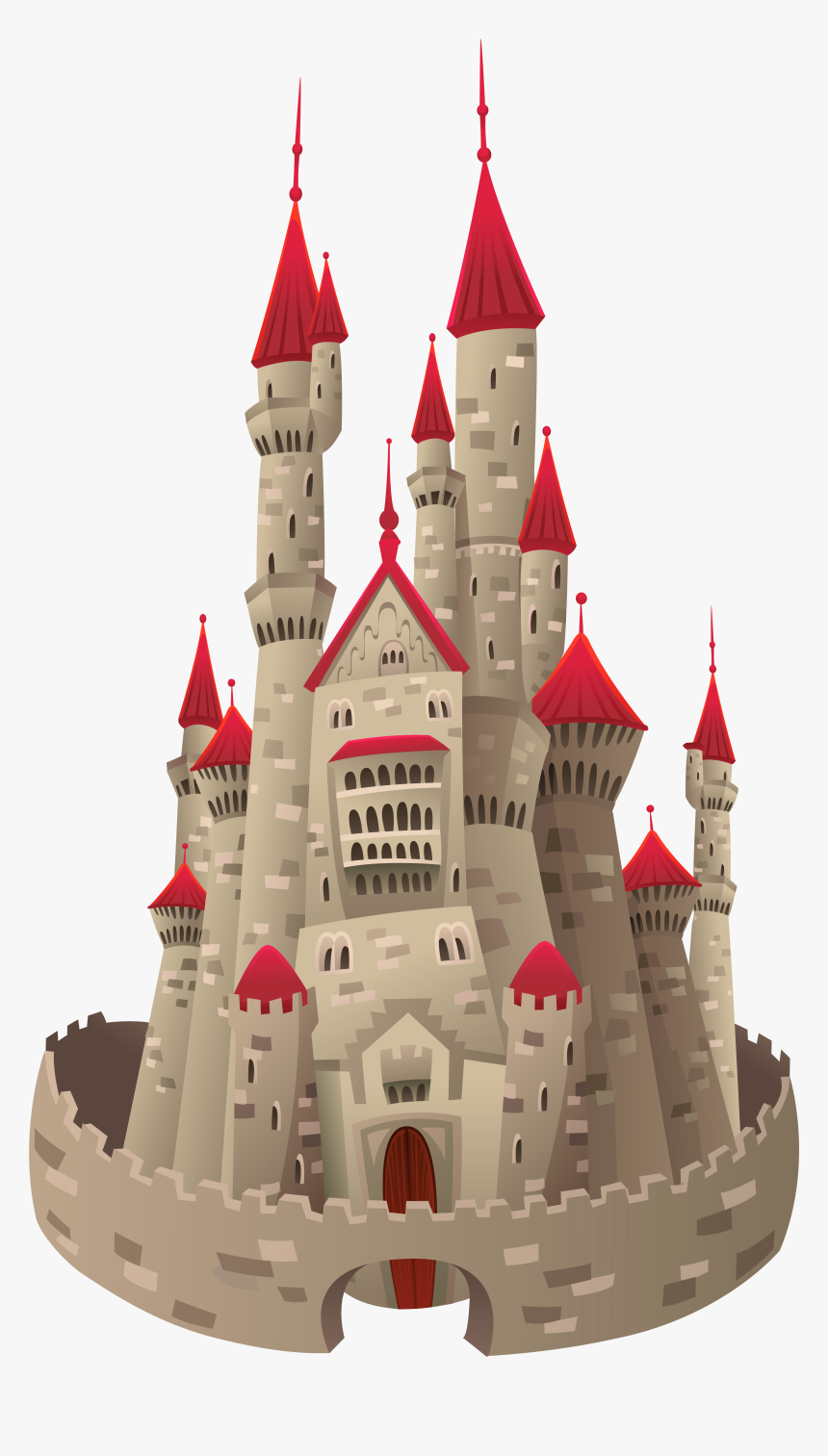 Transparent Castle Wall Png - Fantasy World Drawing Of Fairy, Png ...