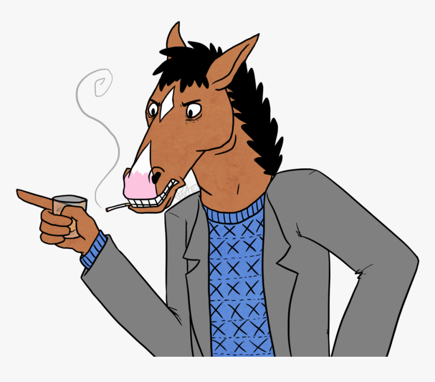 Horse-grooming - Bojack Horseman Png, Transparent Png , Transparent Png ...