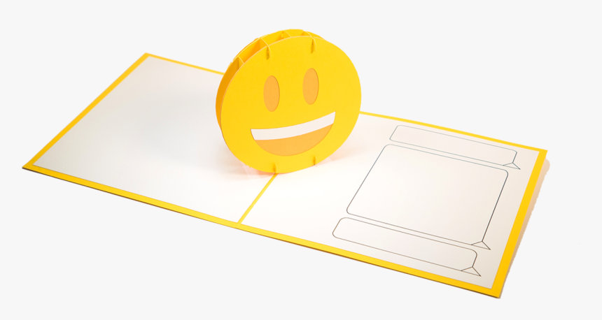 Emoji - Smile Paperpop - Smile Pop Up Cards, HD Png Download ...