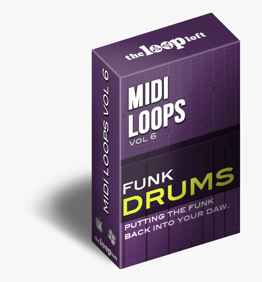 The Loop Loft Loop Pack Funk Drums - Box, HD Png Download , Transparent ...