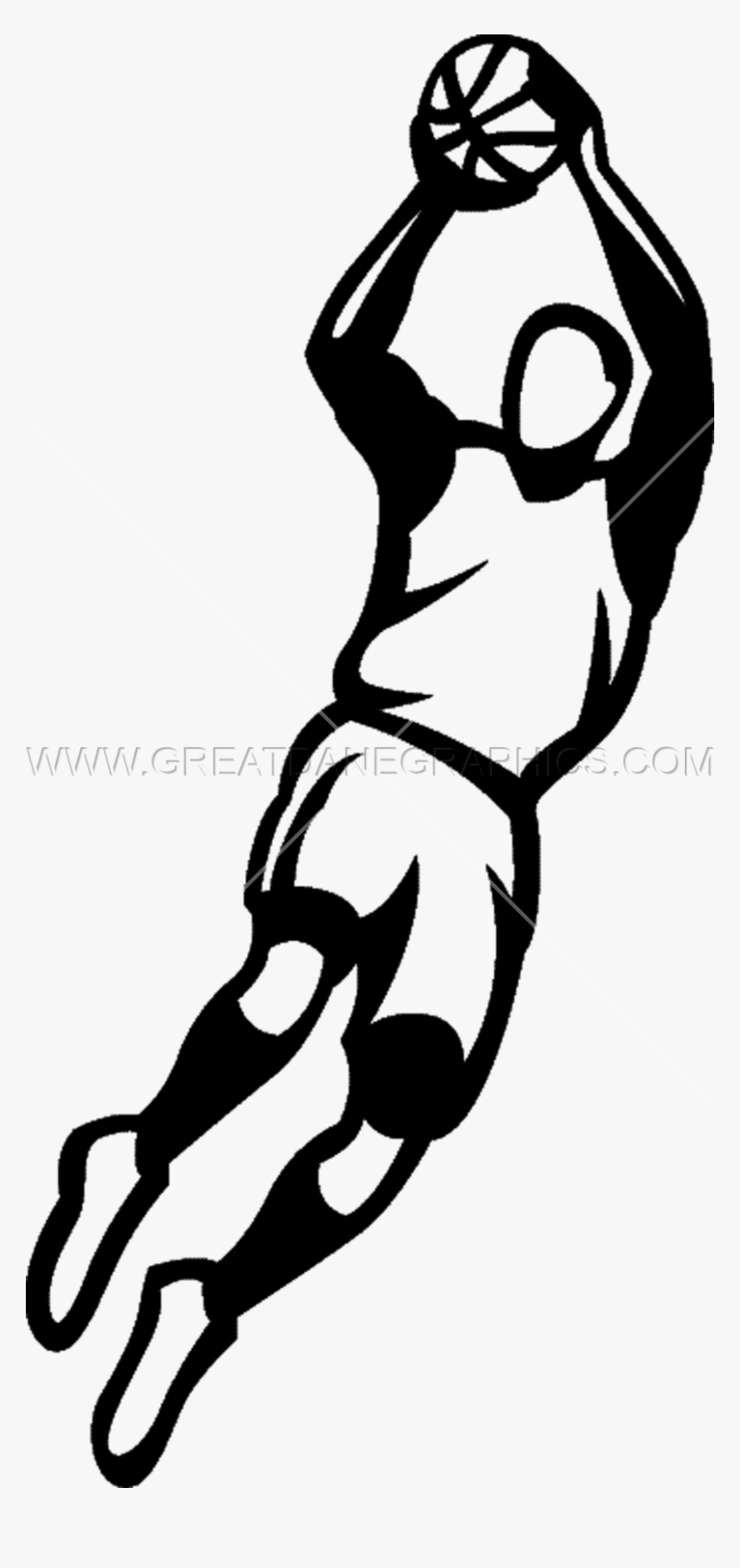 Jump Shot Basketball Clipart - Basketball Jump Shot Clip Art, HD Png ...