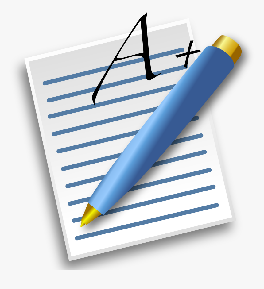 Transparent Pencil And Paper Clipart, HD Png Download , Transparent Png ...