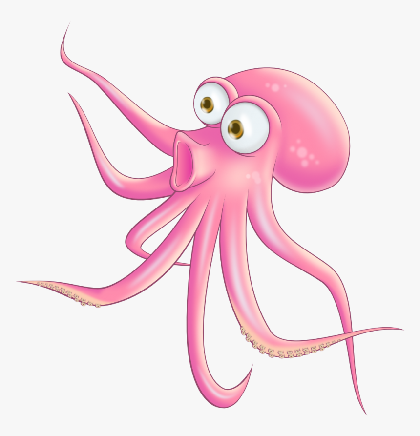 Free Cartoon Octopus The Png Image Clipart - Cartoon Transparent ...