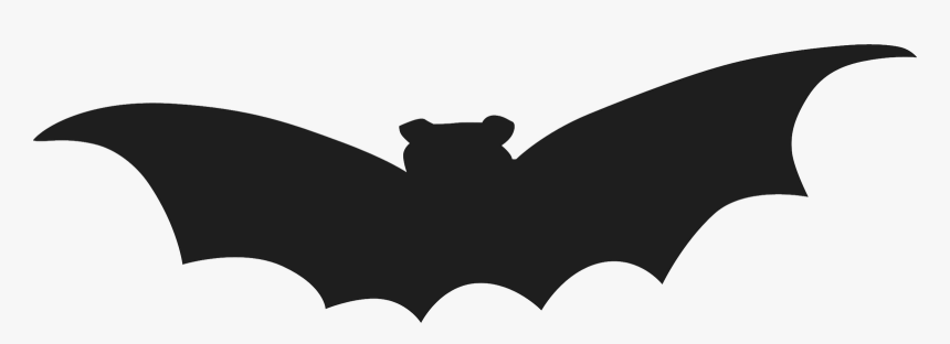 Halloween Bat Silhouette Template - Printable Bats For Halloween, HD ...