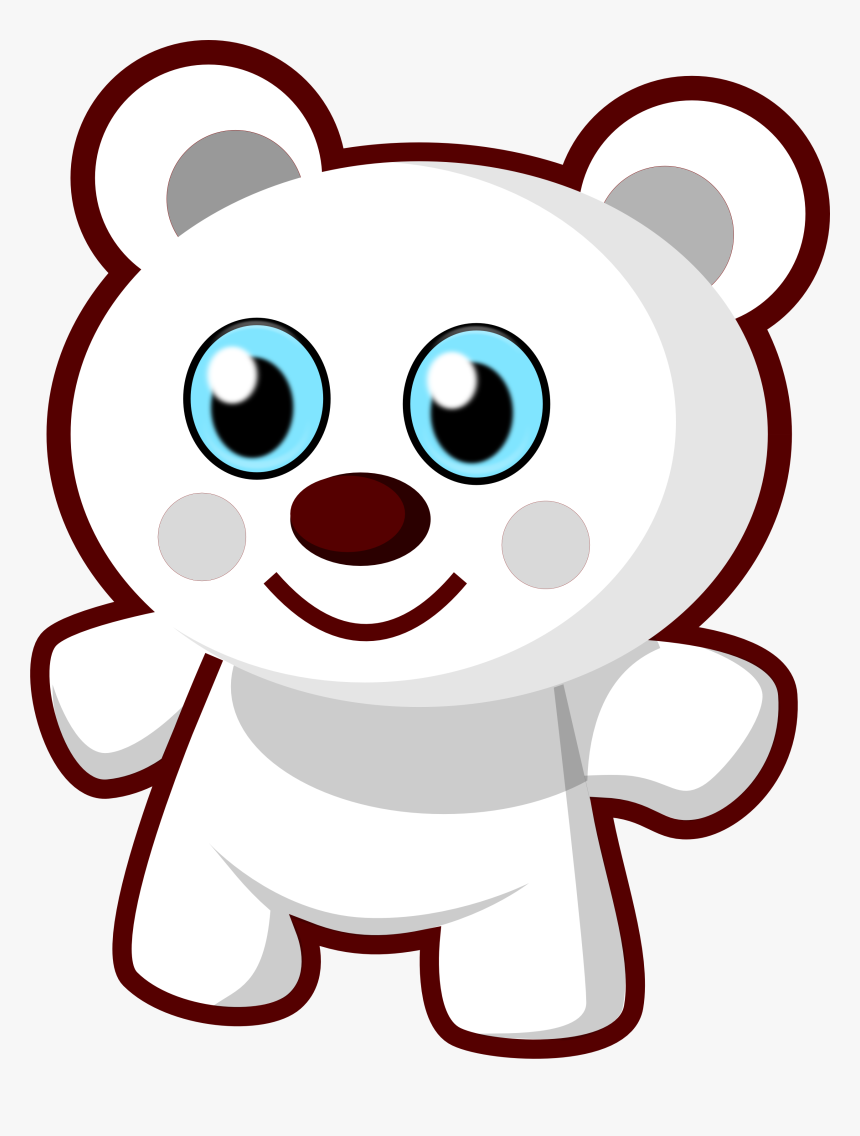 Cute Teddy Bear Clipart Black And White