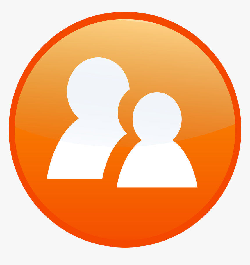 Area,text,symbol - Orange Messenger Icon, HD Png Download , Transparent ...
