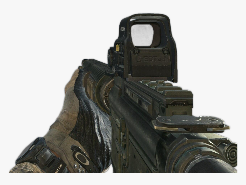 M16a4 Holographic Sight Mw3 - Cod Mw3 Holographic Sight, HD Png ...