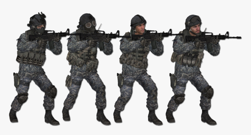 Mw3 Russian Forces For Ct - Mw Remastered Force Recon, HD Png Download ...