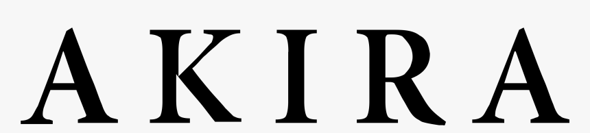 Akira Logo - Akira Clothing Logo Transparent, HD Png Download ...