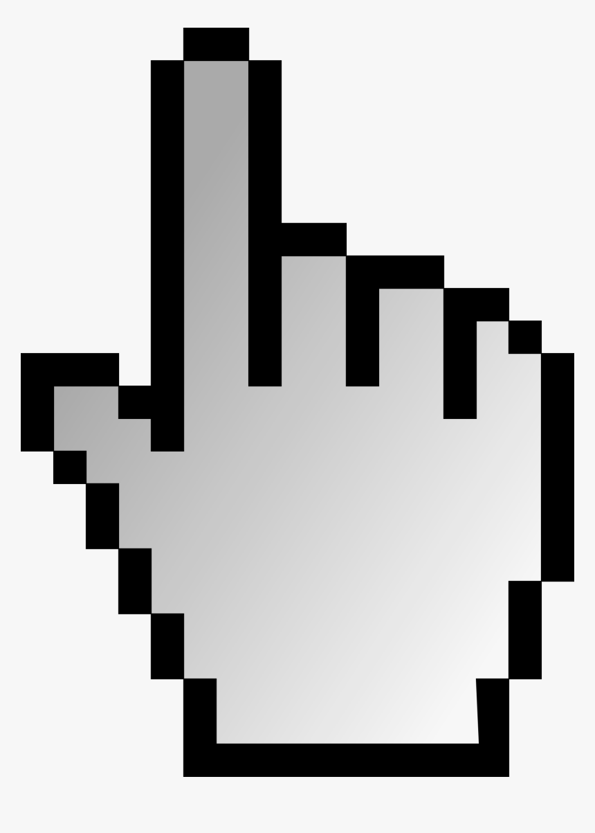 Pointer Transparent Mickey Mouse Hand - Hand Cursor, HD Png Download ...
