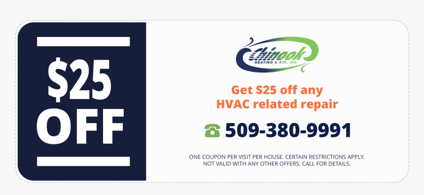 Hvac Repair Coupon - Electric Blue, HD Png Download , Transparent Png ...