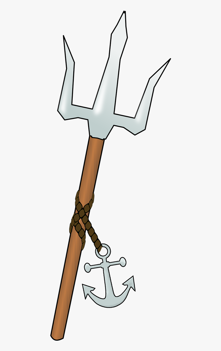 How To Draw Poseidons Trident