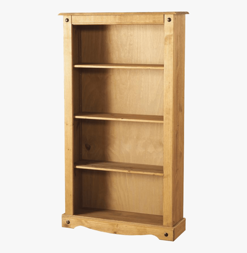 Rustic Pine Bookcase - Bookcase Transparent Background, HD Png Download , Transparent Png Image ...