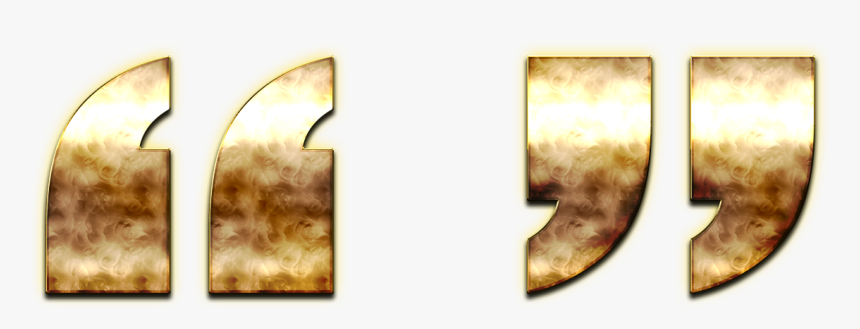 Transparent Quotation Marks Png - Gold Quotation Marks Png, Png ...