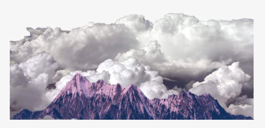 Majesticmountain Mountains Clouds Background - Beautiful Clouds, HD Png ...