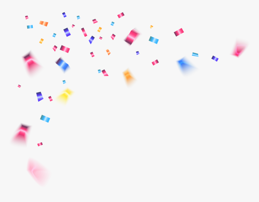 Confetti Bg, HD Png Download , Transparent Png Image - PNGitem