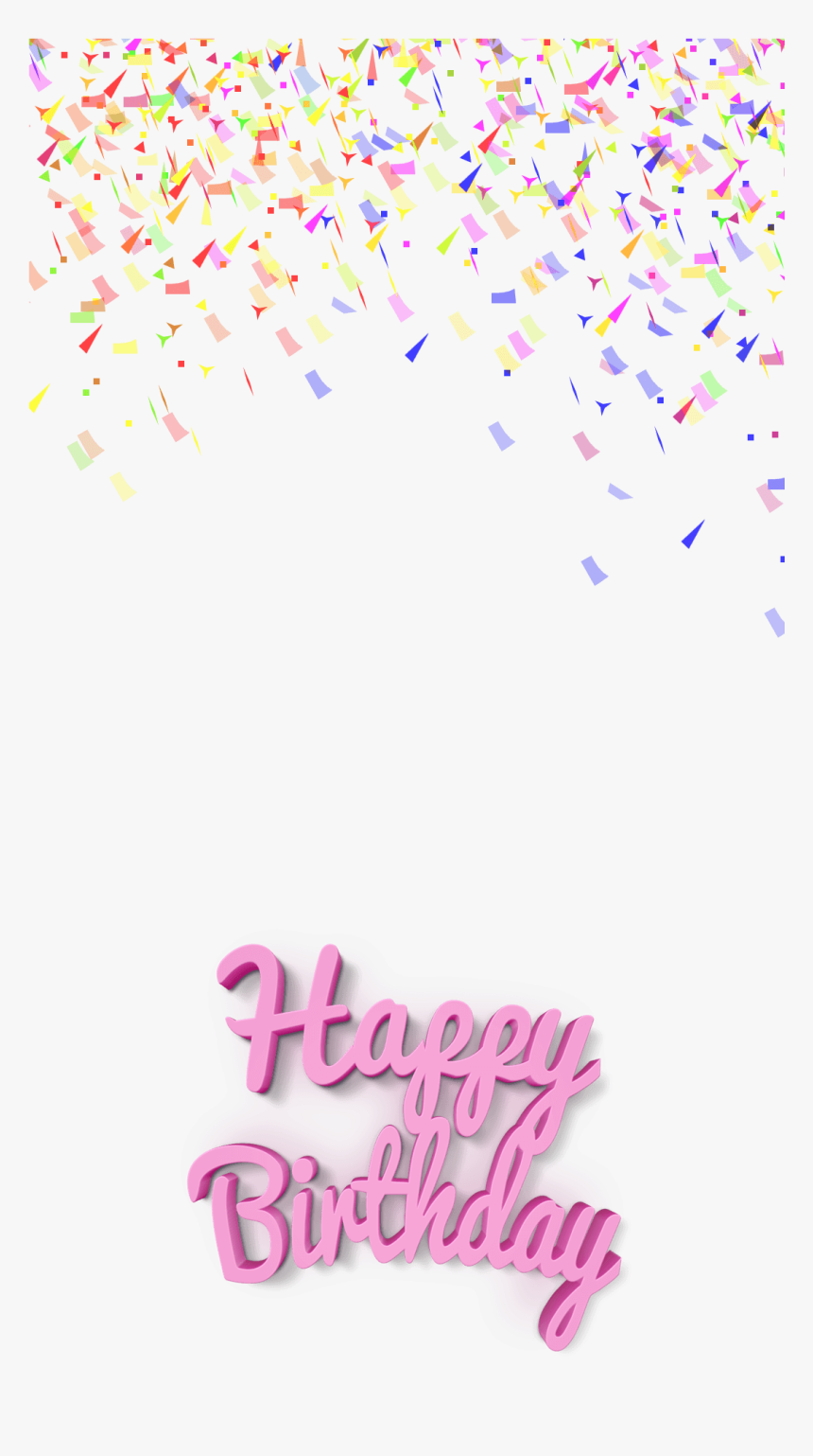 Birthday Snapchat Filter Png, Transparent Png , Transparent Png Image ...