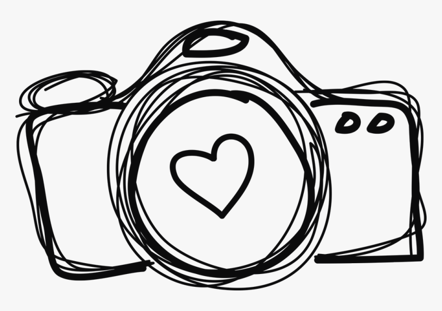 Camera Line Drawing At, HD Png Download , Transparent Png Image - PNGitem