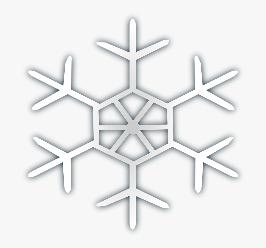 Snow Flake Icon 4 - Snow Icon Png White, Transparent Png , Transparent ...