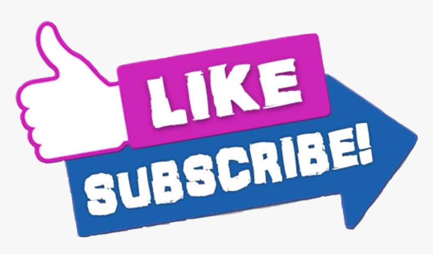 Blue Subscribe Png - Like And Subscribe Logo Png, Transparent Png ...