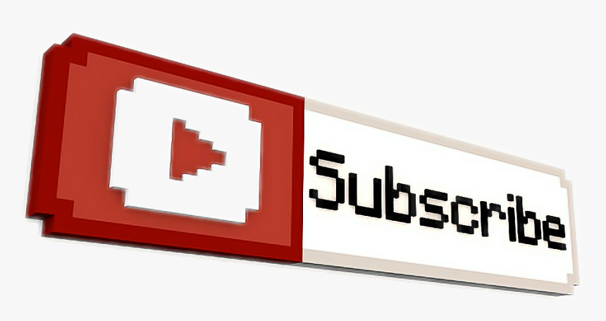 Subscribe On Youtube - Minecraft Abonne Toi, HD Png Download ...
