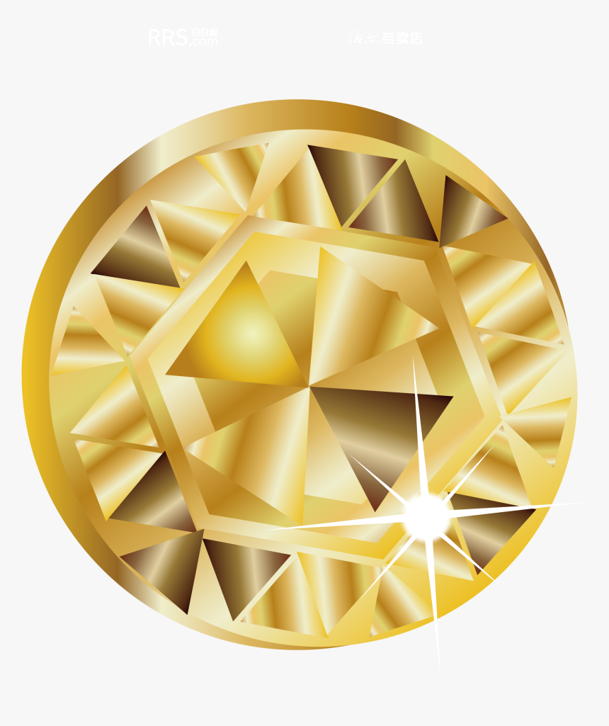 Yellow Diamond Png Gold Diamond Png Transparent Png Transparent