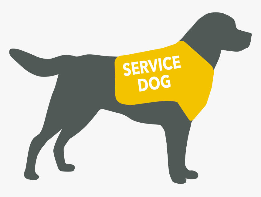 Service Animals Graphic - Service Dog, HD Png Download , Transparent ...