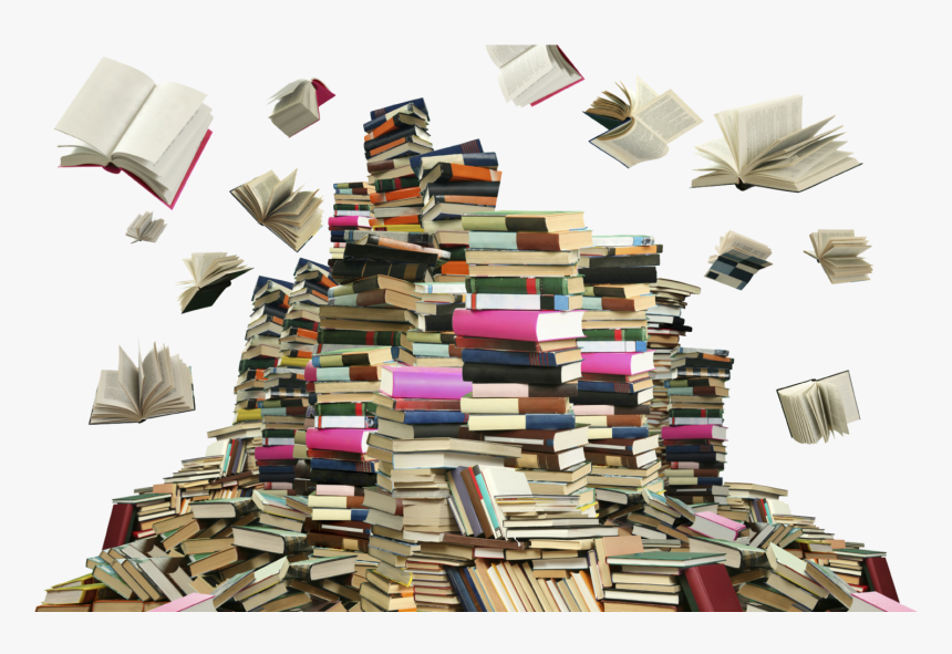 Books Png File Download Free - Book Pile, Transparent Png , Transparent ...