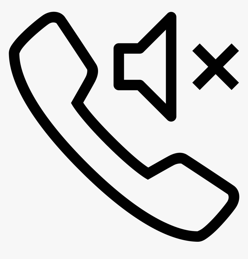 Silent Call Icon - Transparent Telephone Icon Png, Png Download ...