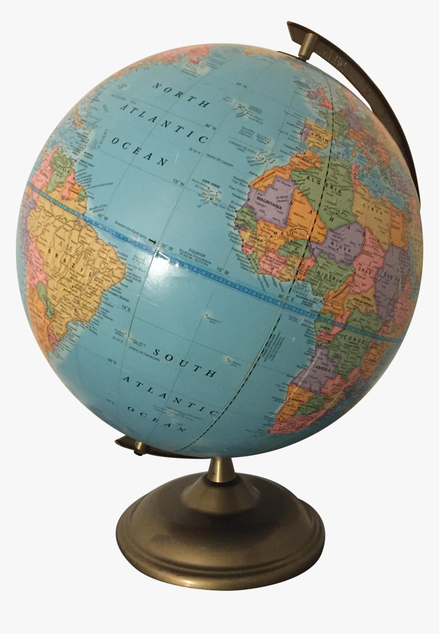 Globe Clipart Vintage - Vintage Globe Png, Transparent Png , Transparent Png Image - PNGitem