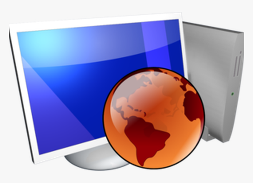 File - Computer-globe - Computer Png, Transparent Png , Transparent Png ...