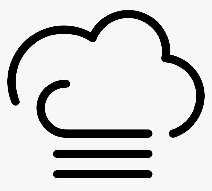 Cloudy Foggy Windy Weather Symbol Svg Png Icon Free - Fog Weather ...