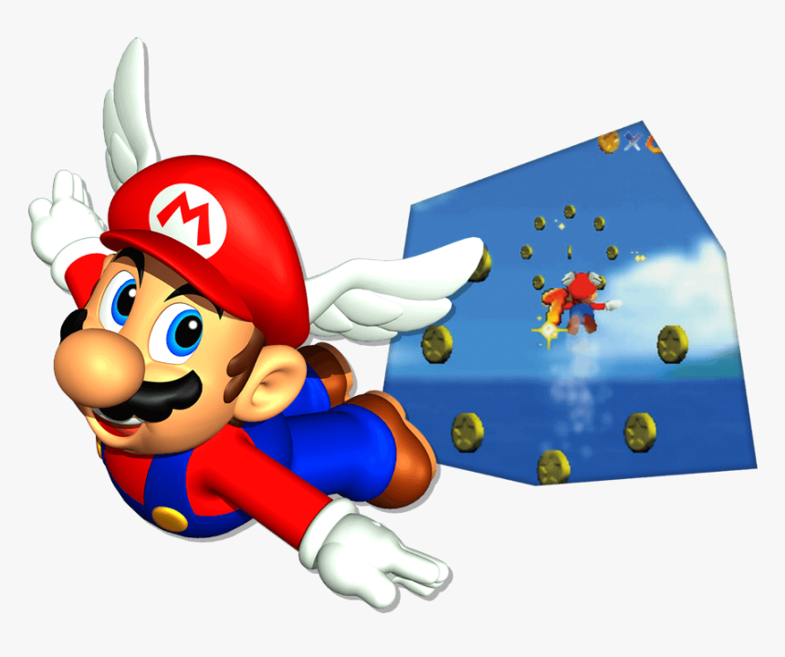 Transparent Mario Png - Super Mario 64 Png, Png Download , Transparent ...