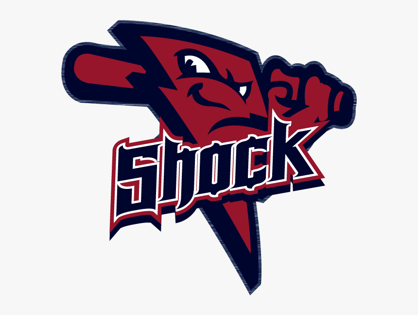 Shock Baseball Logo, HD Png Download , Transparent Png Image - PNGitem