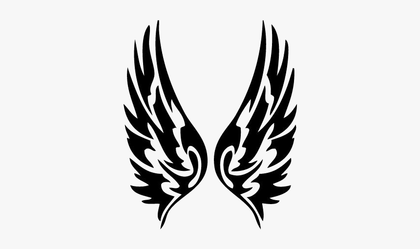 Tribal Angel Wings Png Transparent Images - Emblem, Png Download ...